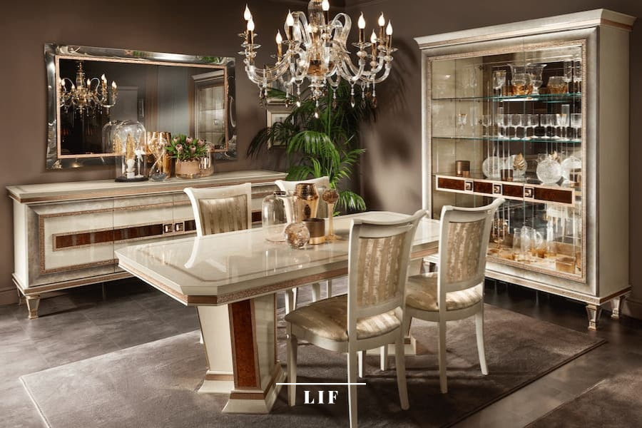 Classic Italian dining room furniture: design your style